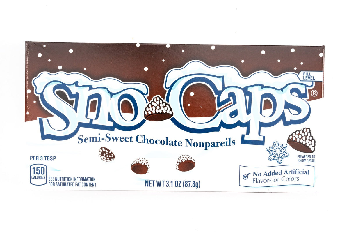 Snocaps Semi Sweet Milk Chocolate Nonpareils Bulk Box (3.1 oz, 15 ct.) – Vintage Candy Co.