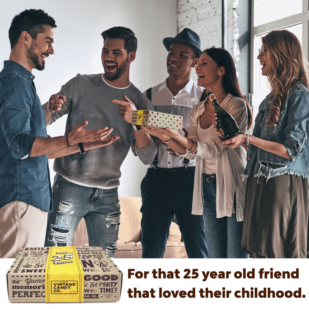 25th Birthday Candy - 25th Birthday Gifts for Women – Vintage Candy Co.