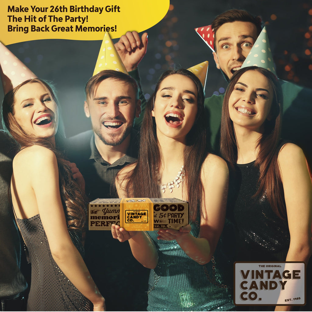 26 Years Old Birthday Candy - 26th Birthday Gifts for Woman or Man ...