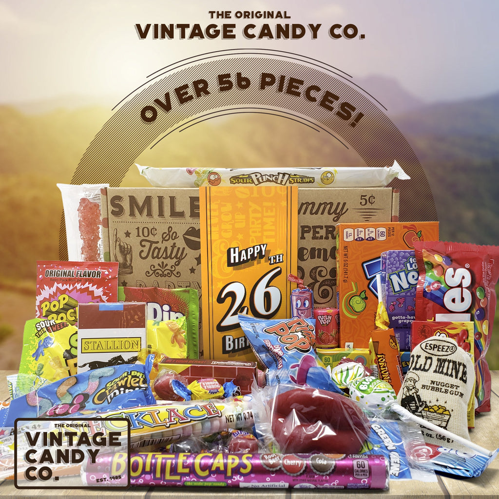 26 Years Old Birthday Candy - 26th Birthday Gifts for Woman or Man ...