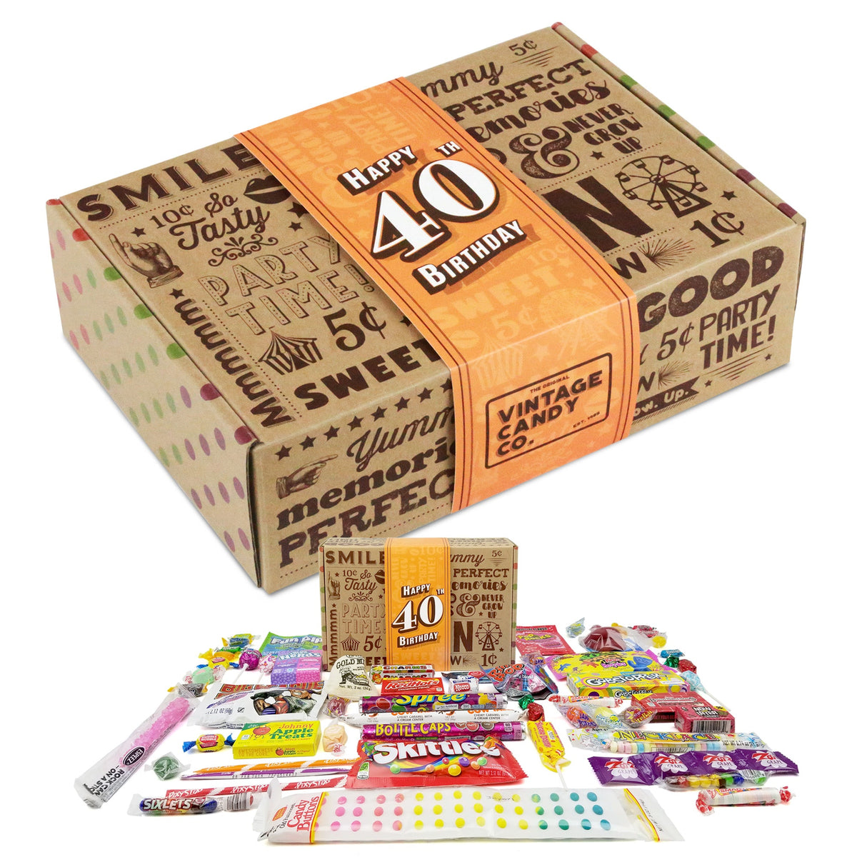 40th Birthday Gift Women - Birthday Gift for 40 – Vintage Candy Co.