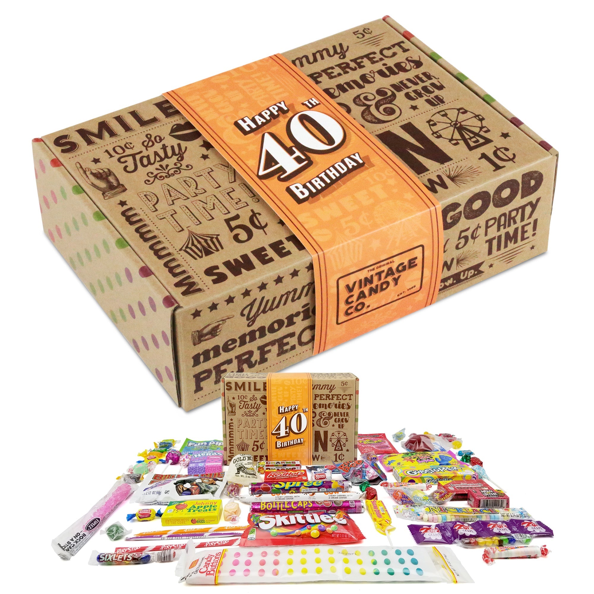 40th Birthday Gift Women - Birthday Gift for 40 – Vintage Candy Co.