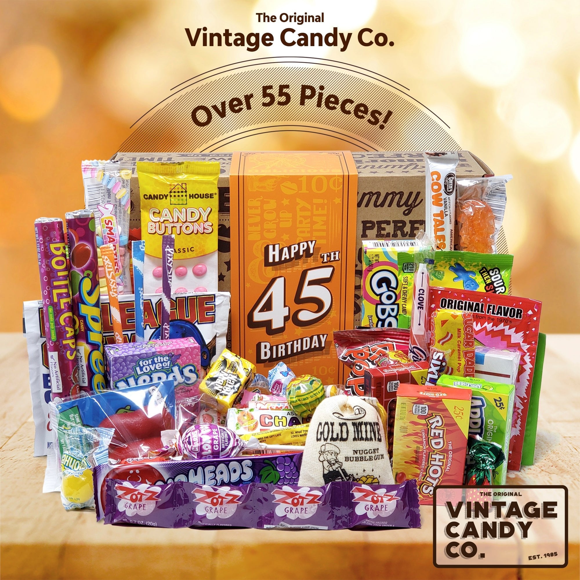 45th Birthday Gifts for Men - Gift for 45 Years Old Woman – Vintage ...