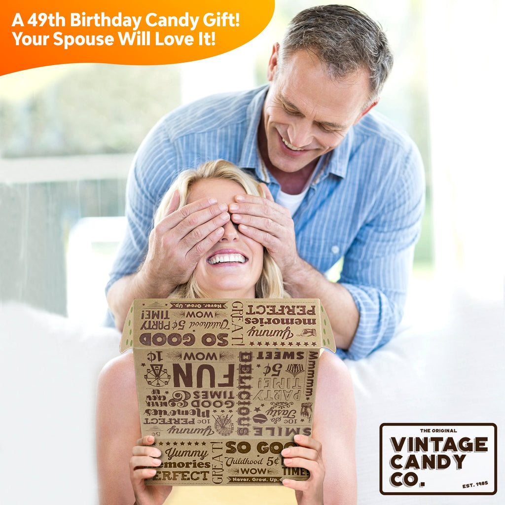 49th Birthday Gift Women - 49th Birthday Gift Men – Vintage Candy Co.