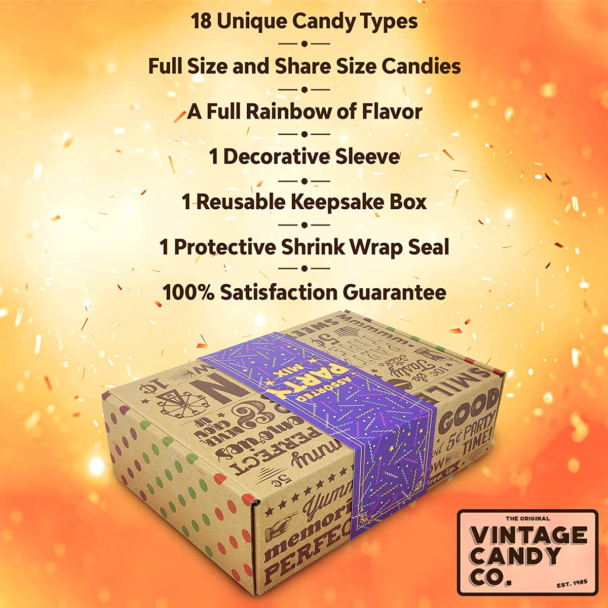 Assorted Party Mix For Two – Vintage Candy Co.