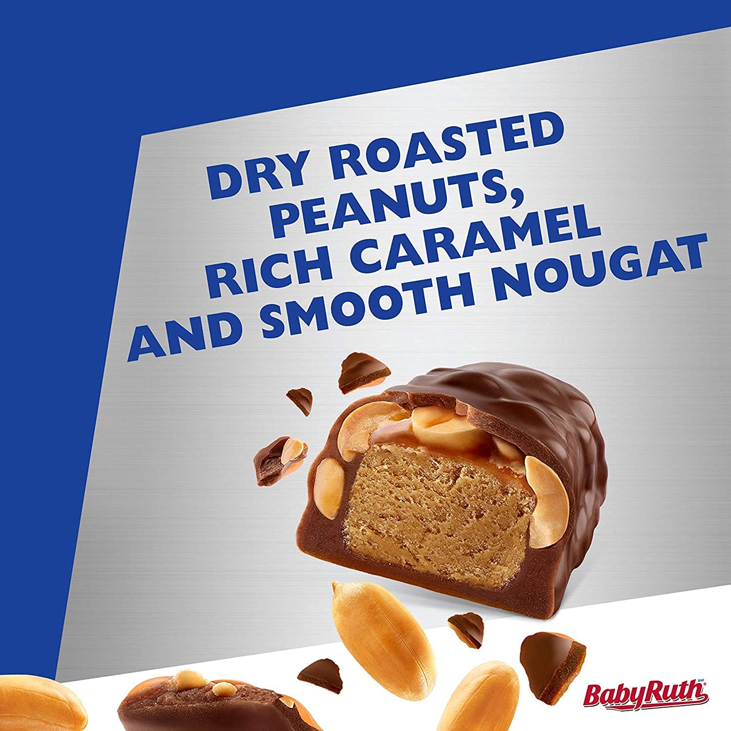 Baby Ruth Chocolate Peanut caramel Full Size Candy Bar (1.9 oz ...