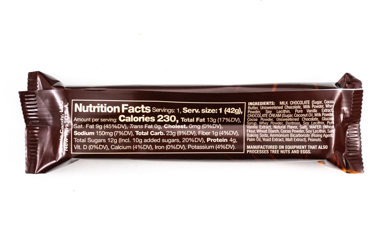 Bar None Milk Chocolate Wafer Full Size Bar (1.48 oz) – Vintage Candy Co.