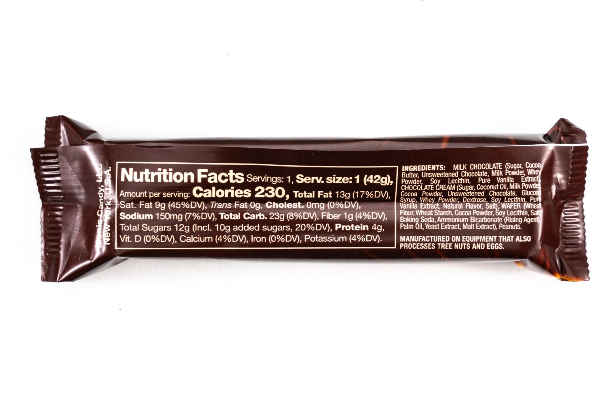 Bar None Milk Chocolate Wafer Full Size Bar (1.48 oz) – Vintage Candy Co.