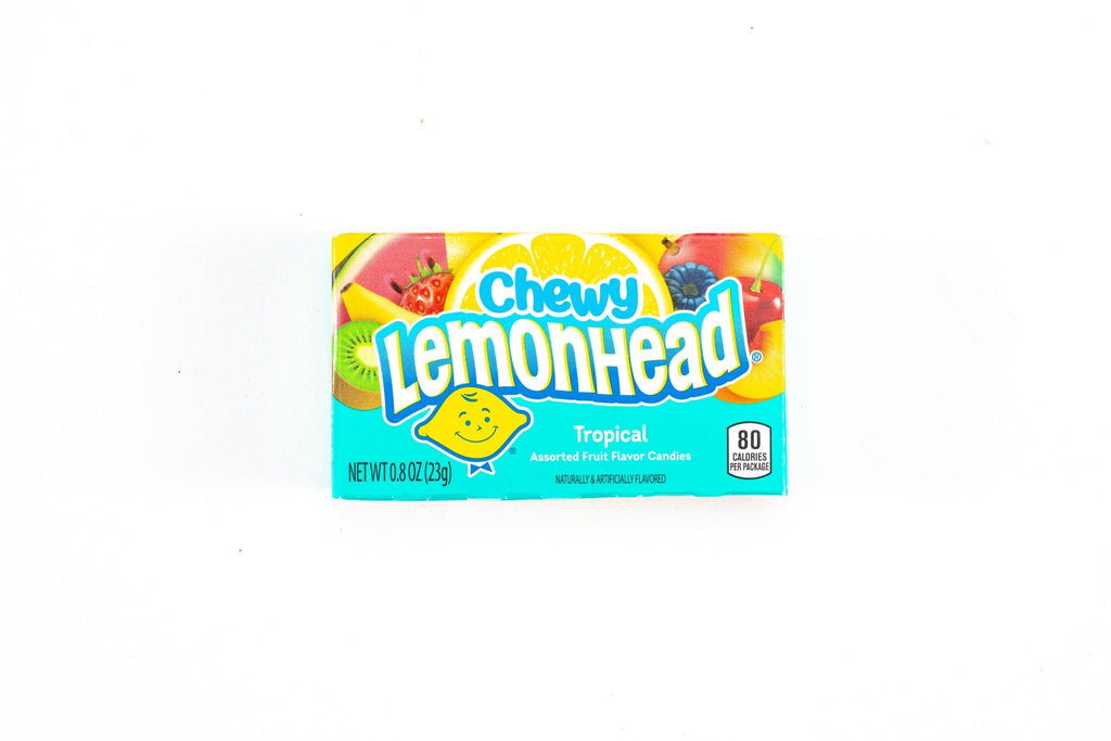 Chewy Lemonhead Tropical Assorted Flavor Candy Bulk Box (0.8 oz, 24 ct ...