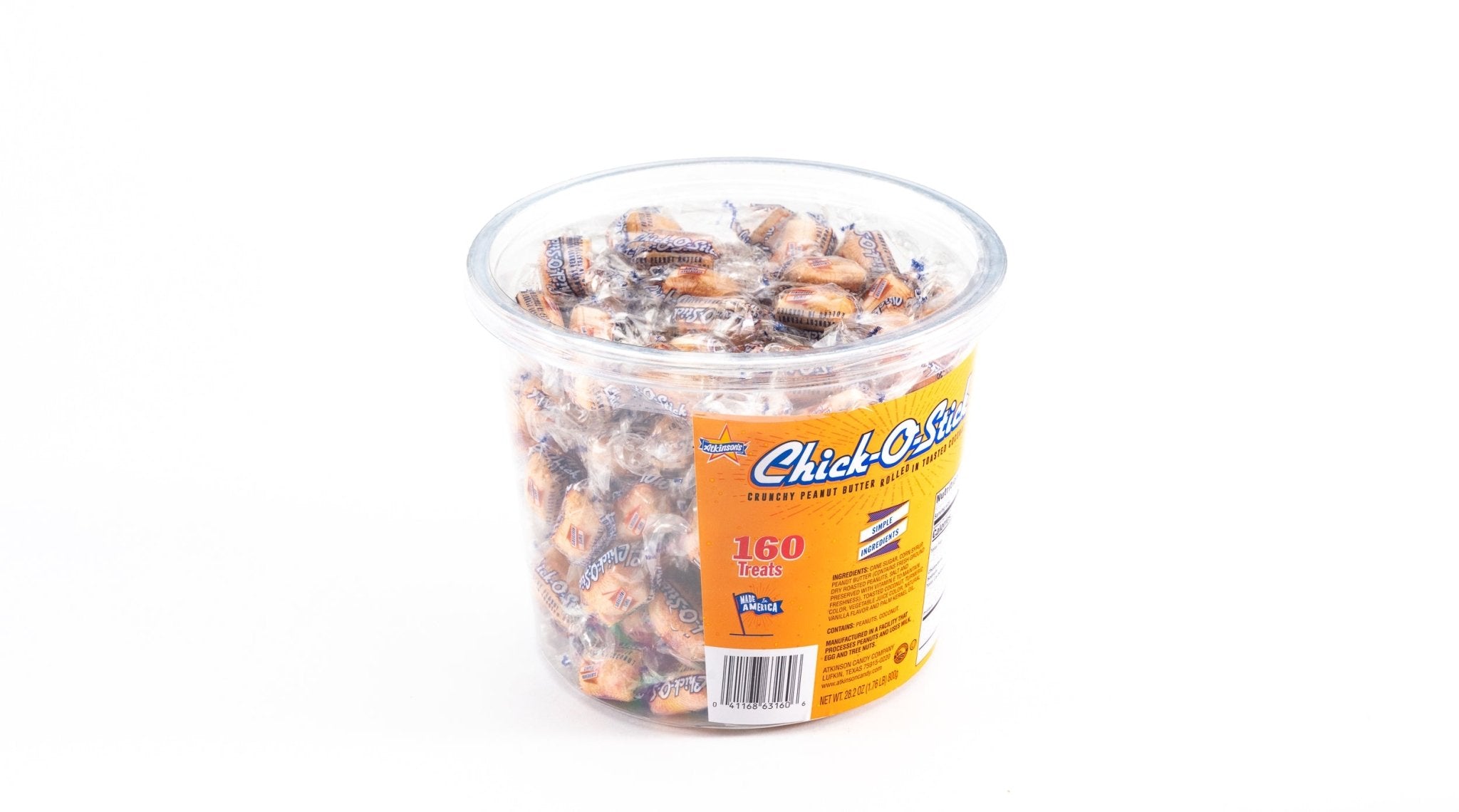 Atkinsons Chick-O-Stick Individually Wrapped Candy Bulk Tub (0.17 oz ...