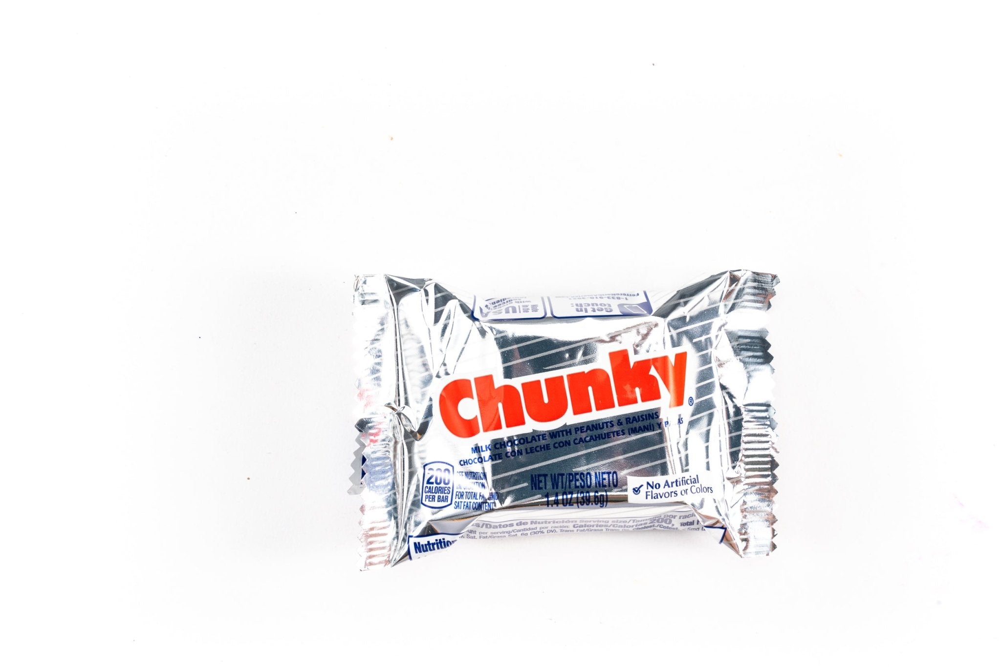 Chunky Milk Chocolate Peanut Raisins Bar Bulk Box (1.4 oz, 24 ct ...