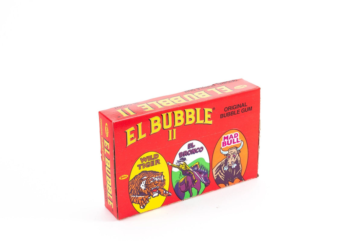 El Bubble II Cigar Bubble Gum Bulk Box (0.71 oz, 36 ct.) – Vintage ...