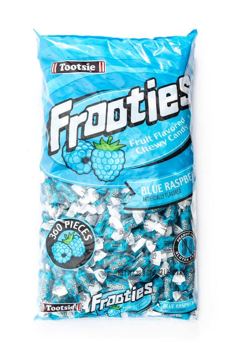 Frooties Blue Raspberry Chewy Candy Bulk Pack (0.11 oz, 360 ct ...