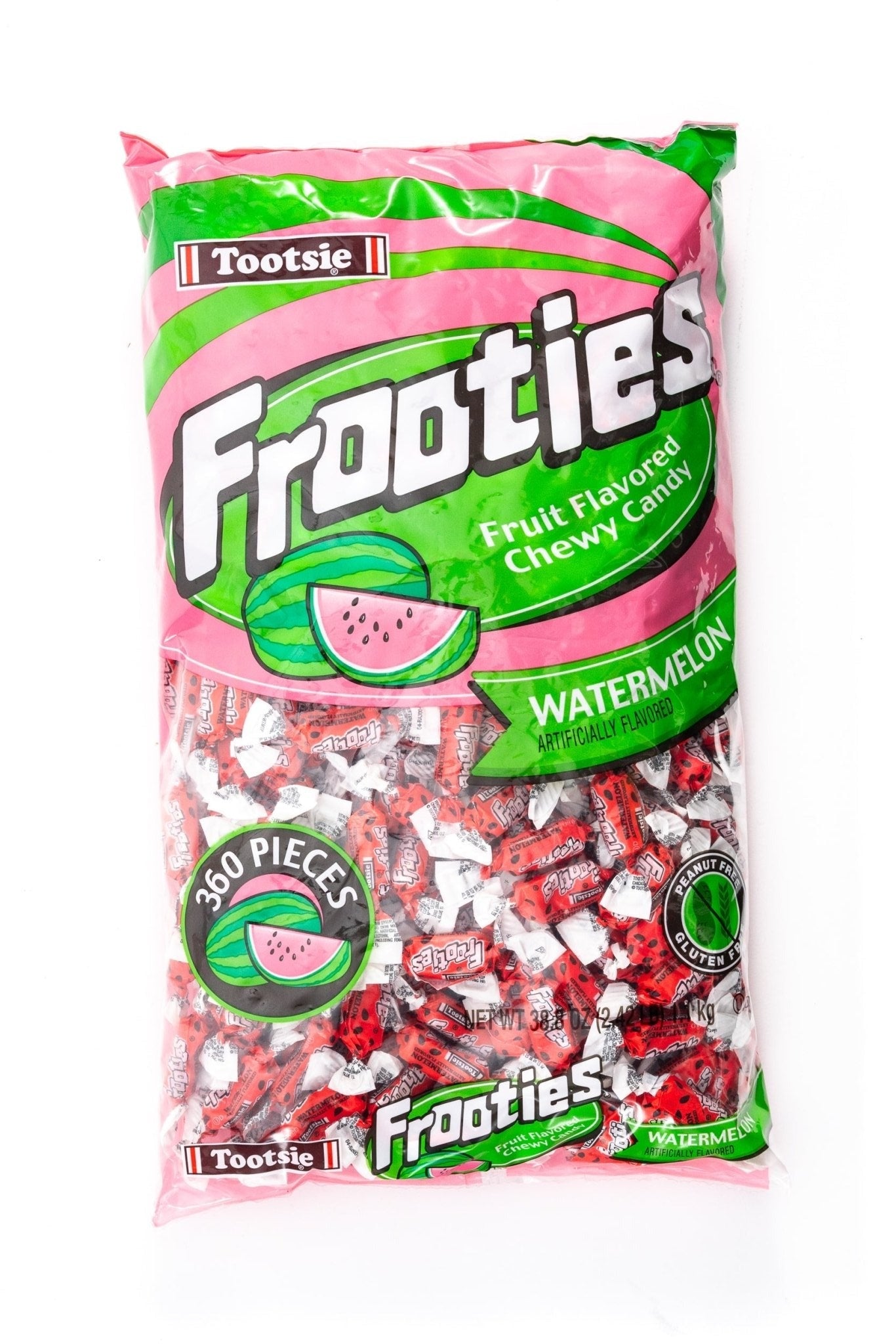 Frooties Watermelon Chewy Candy Bulk Pack (0.11 oz, 360 ct.) – Vintage ...