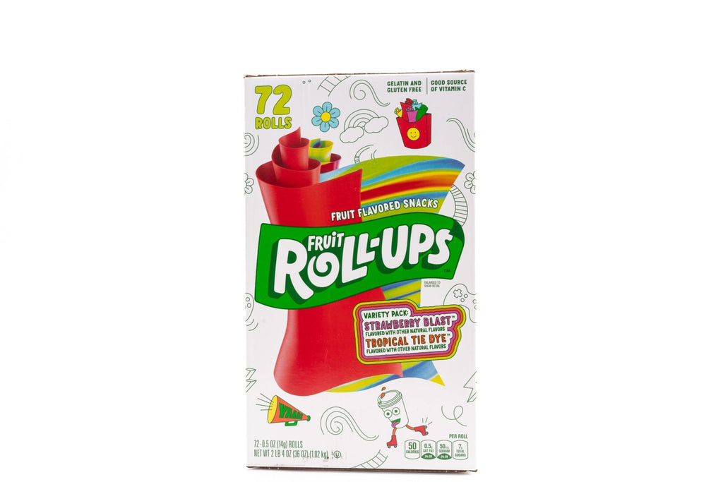Fruit Roll Ups Assorted Fruit Snacks Bulk Box (0.5 oz, 72 ct ...