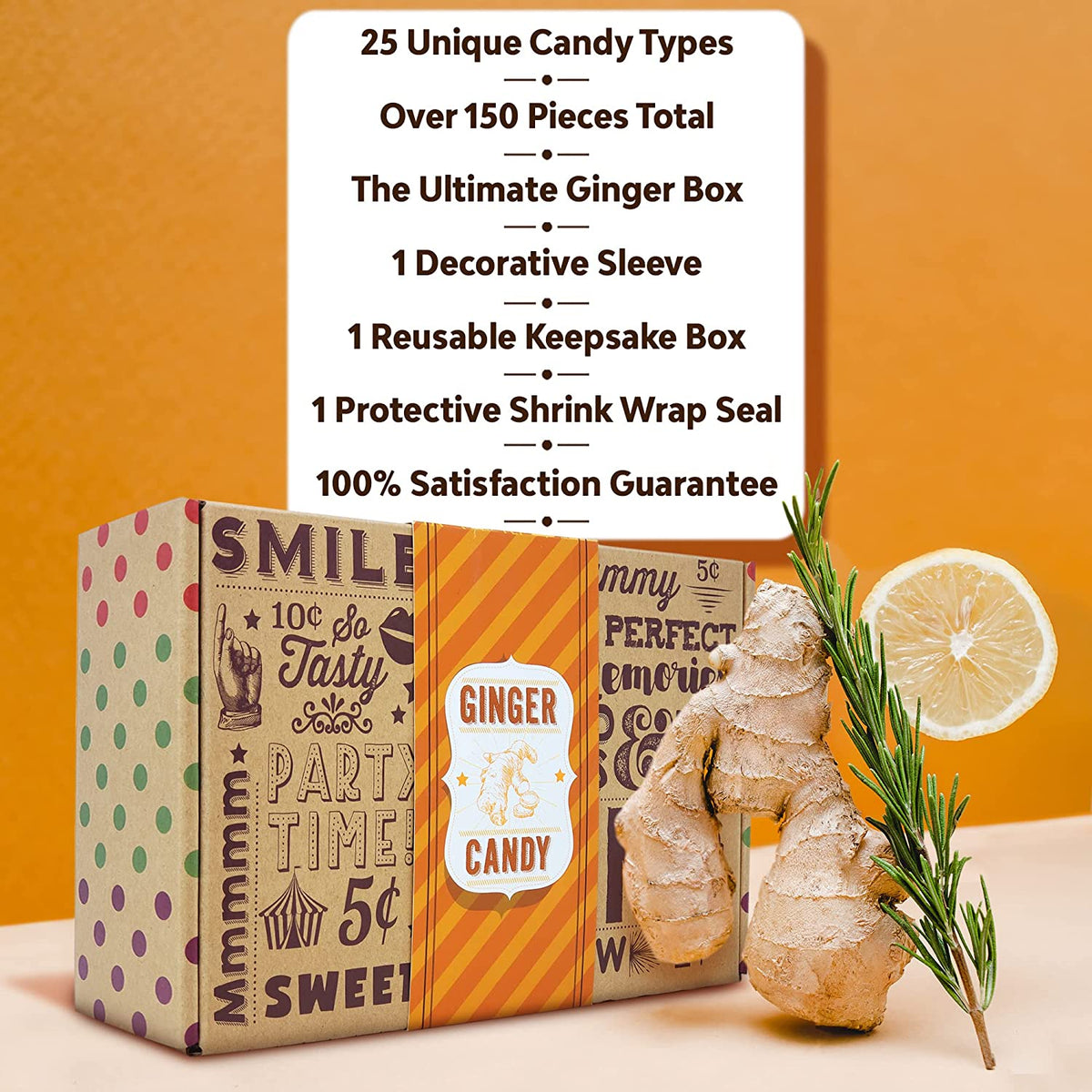 Ginger Candy – Vintage Candy Co.