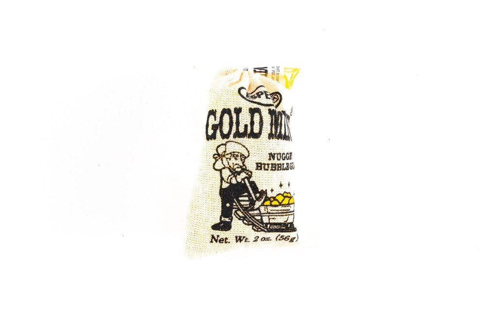 Gold Mine Nugget Bubble Candy Coated Chewing Gum Bulk Box (2 oz, 24 ct ...