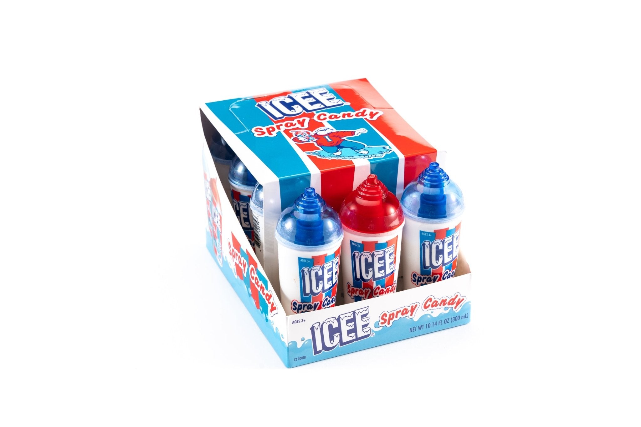 Icee Assorted Spray Candy Bulk Box (0.85 oz, 12 ct.) – Vintage Candy Co.