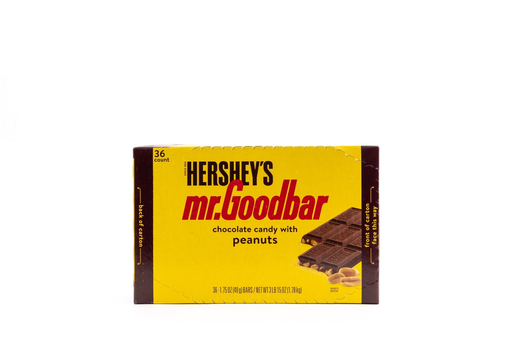 mr.Goodbar Chocolate Peanut Hersheys Candy Bar Bulk Box (1.75 oz, 36 c ...