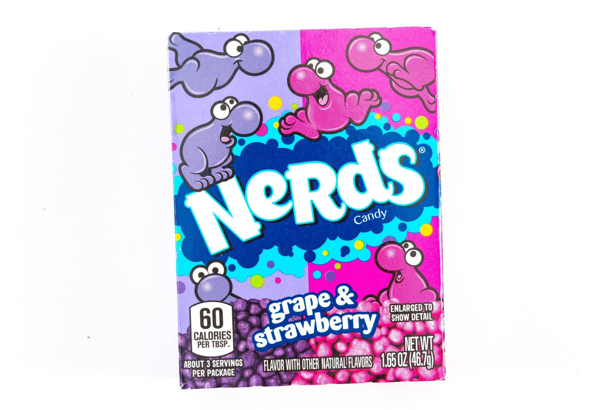 Nerds Grape and Strawberry Candy Bulk Box (1.65 oz, 24 ct.) – Vintage ...