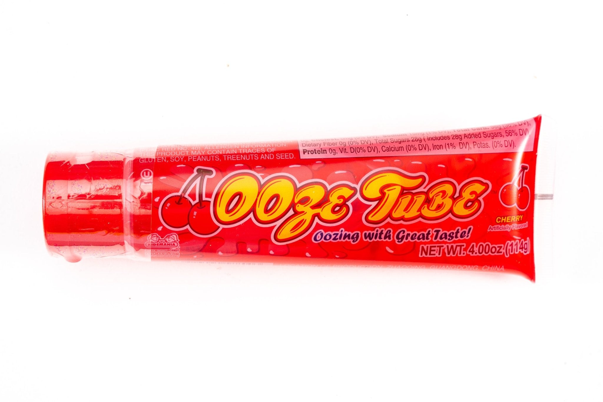 Ooze Tube Assorted Flavored Candy Tube Bulk Box (4 oz, 12 ct ...