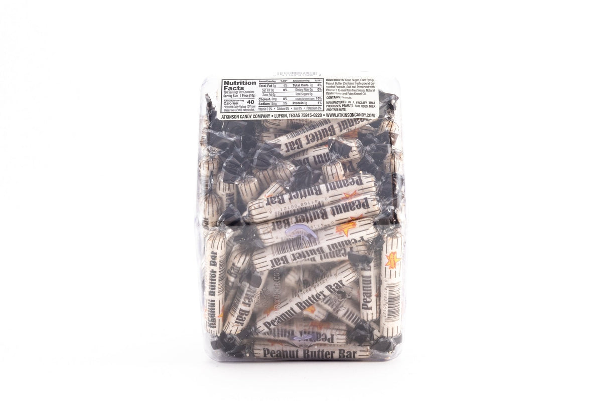 Atkinsons Crunchy Peanut Butter Candy Bulk Tub (0.35 oz, 160 ct ...