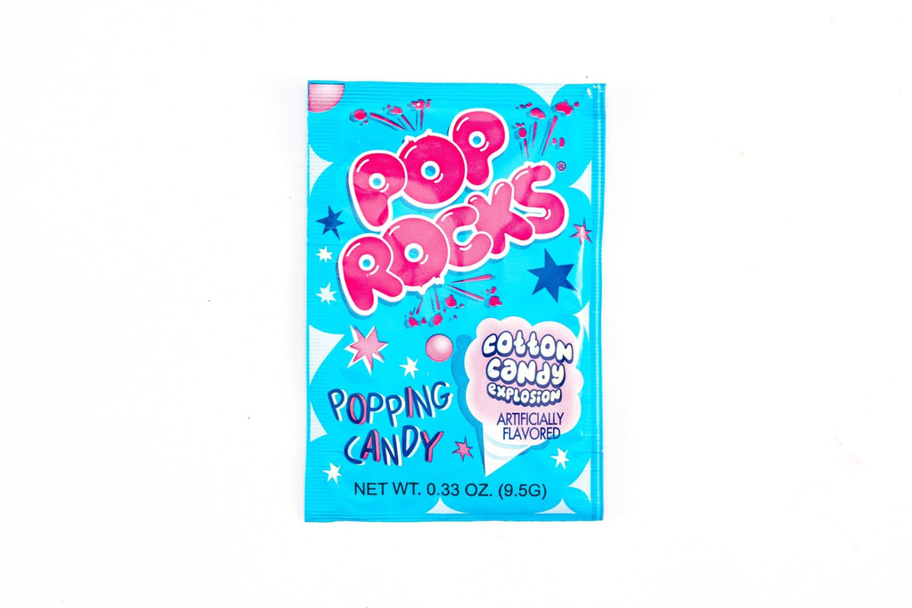 Pop Rocks Popping Cotton Candy Flavor Bulk Box (8.04 oz, 24 ct ...