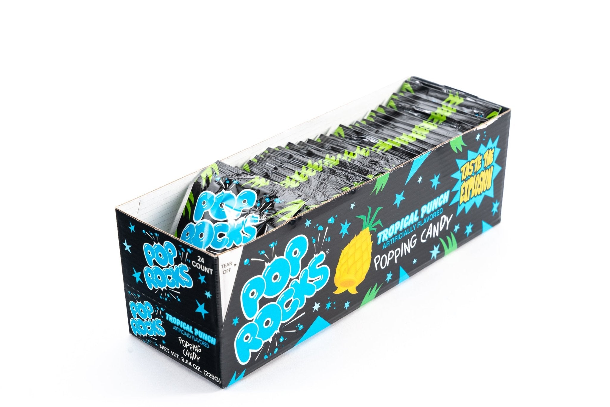 Pop Rocks Tropical Punch Popping Candy Bulk Box ( 0.33 oz, 24 ct ...