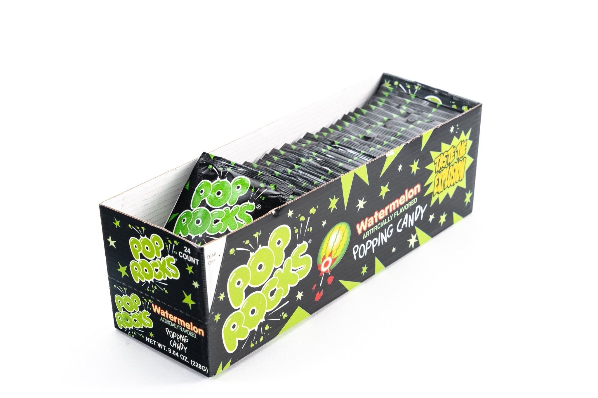 Pop Rocks Watermelon Popping Candy Bulk Box (0.33 oz, 24 ct.) – Vintage ...