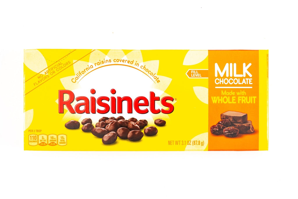 Raisinets Milk Chocolate Whole Fruit Bulk Box (3.1 oz, 15 ct ...