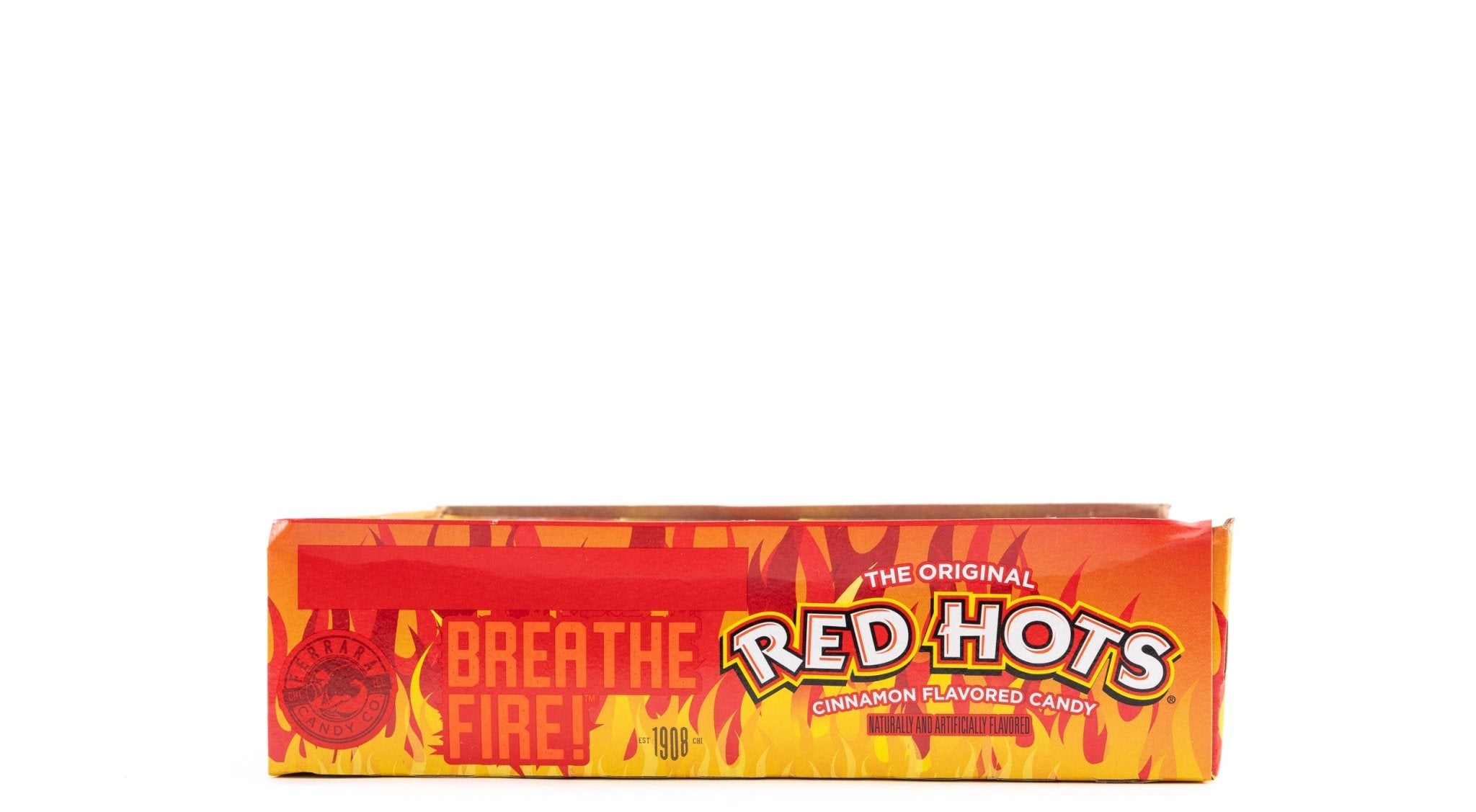 Red Hots Cinnamon Candy Bulk Box (0.9 oz, 24 ct.) – Vintage Candy Co.