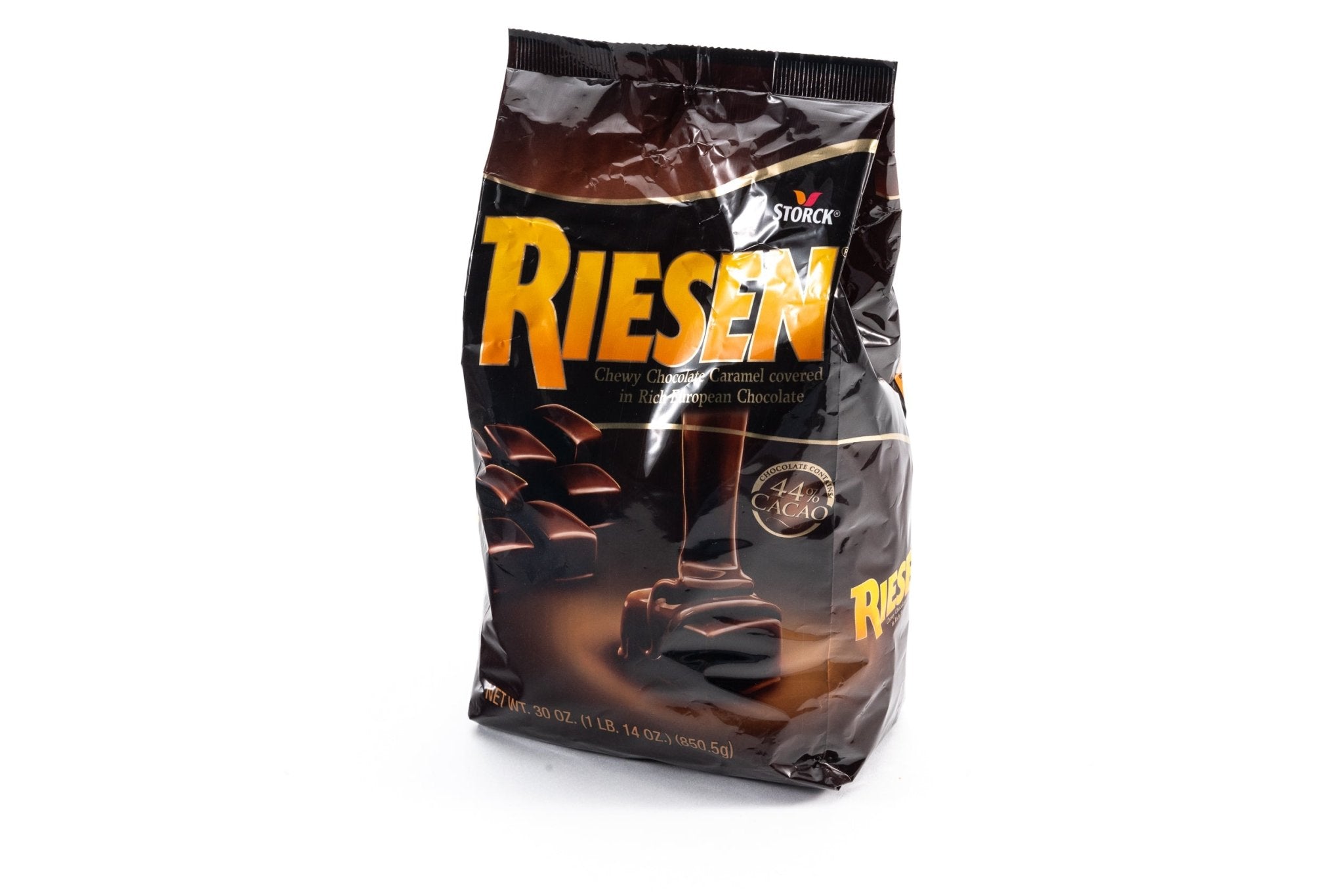 Riesen Chewy Caramel Covered Chocolate Individually Wrapped Bulk Bag ...
