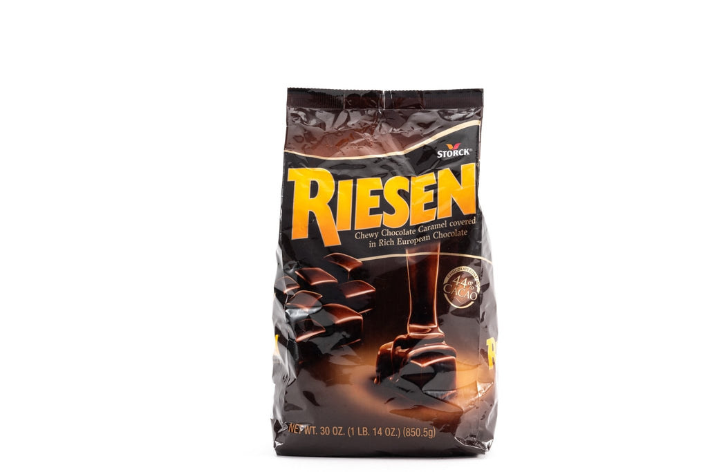 Riesen Chewy Caramel Covered Chocolate Individually Wrapped Bulk Bag ...