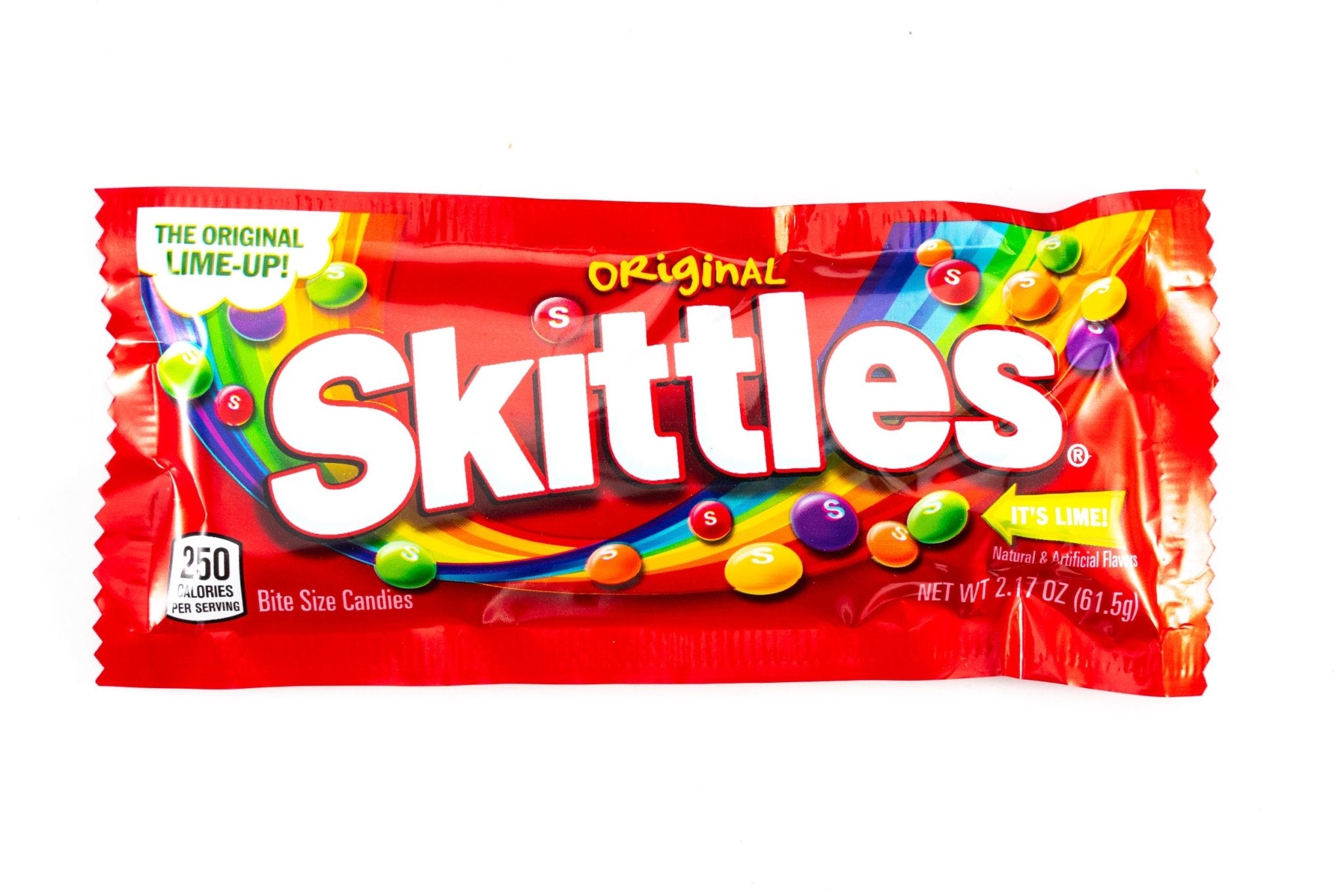 Skittles Original Lime Up Bite Size Candy Pack (2.17 oz) – Vintage ...