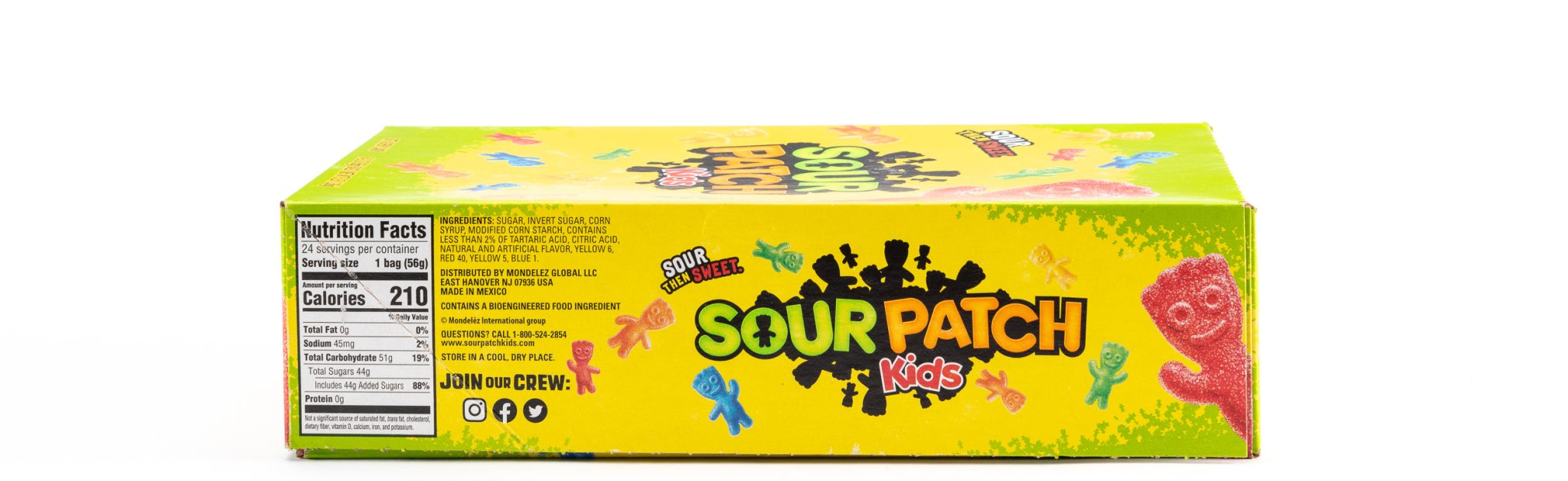 Sour Patch Kids Soft And Chewy Candy Bulk Box (2 oz, 24 ct.) – Vintage ...