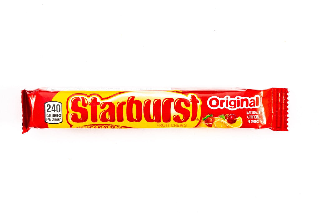 Starburst Original Fruit Chew Candy Bar Bulk Pack (2.07 oz, 36 ct ...