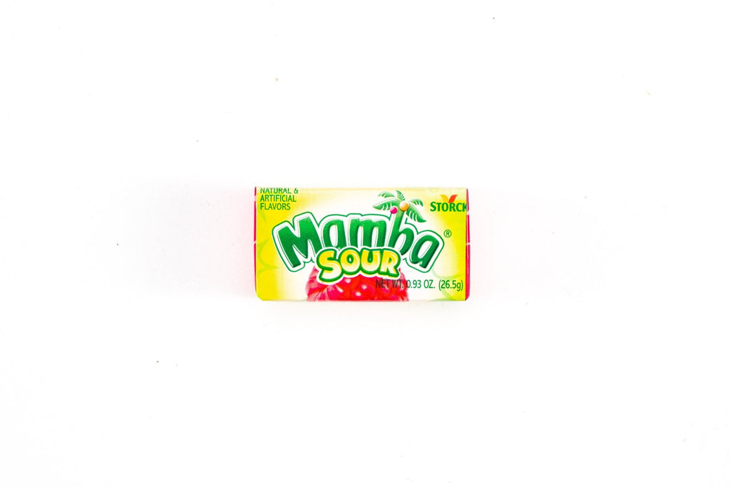 Mamba Sour Fruit Flavors Chew Candy Bar Bulk Box (0.93 oz, 48 ct ...