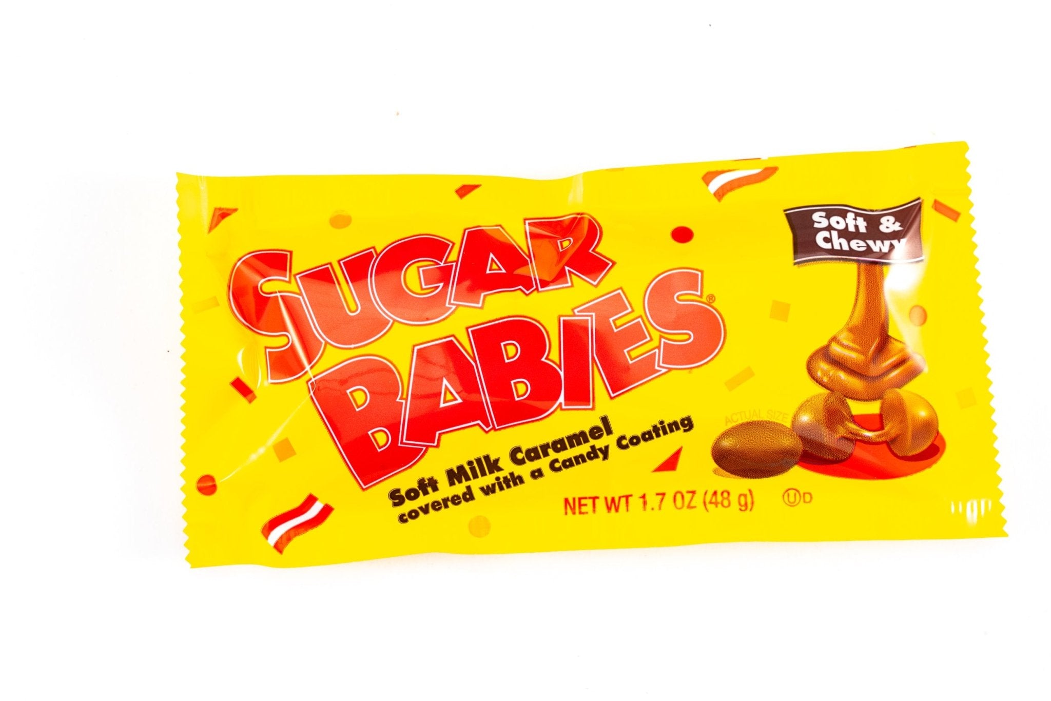 Sugar Babies Soft Chewy Milk Caramel Candy Bulk Pack (1.7 oz, 24 ct ...