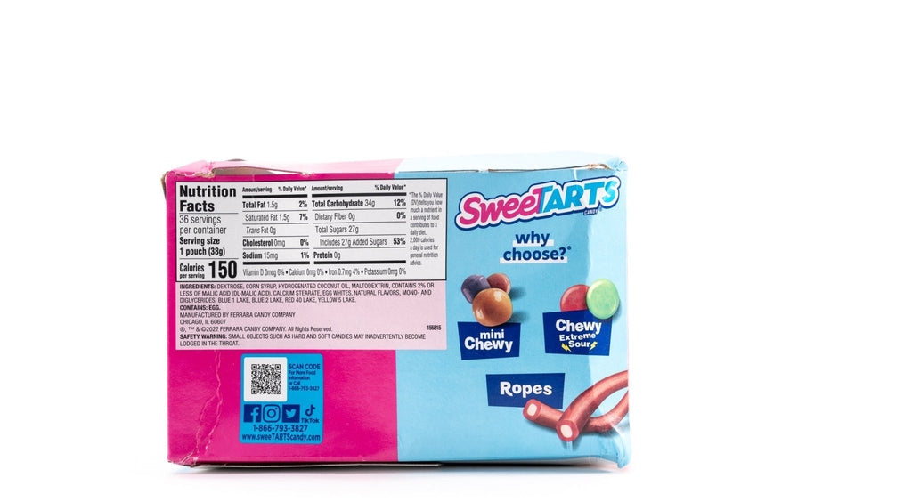 Sweetarts Giant Chewy Candy Bulk Box (1.35 oz, 36 ct.) – Vintage Candy Co.