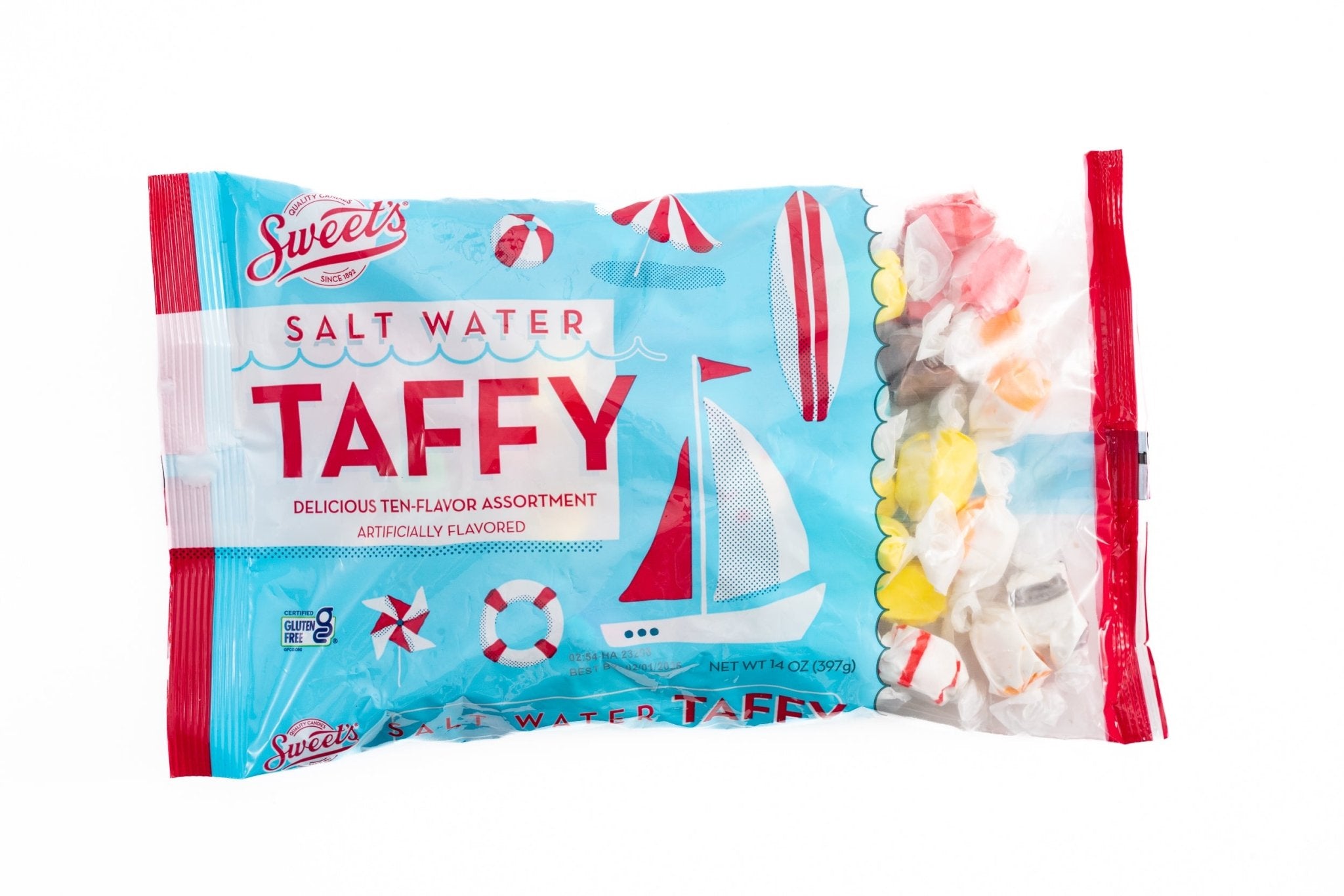 Sweets Taffy Salt Water Candy Bulk Bag (14 oz) – Vintage Candy Co.
