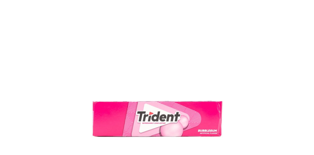 Trident Bubble Gum Sugar Free Gum Bulk Box (0.93 oz, 15 ct.) – Vintage ...
