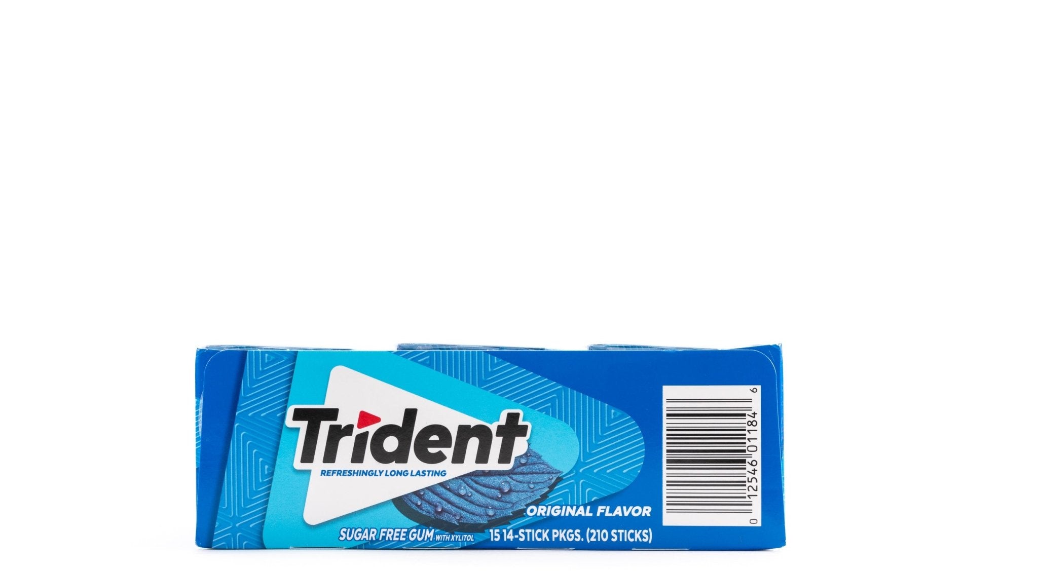 Trident Long Lasting Sugar-Free Gum Stick Bulk Box (1.23 oz, 15 ct ...