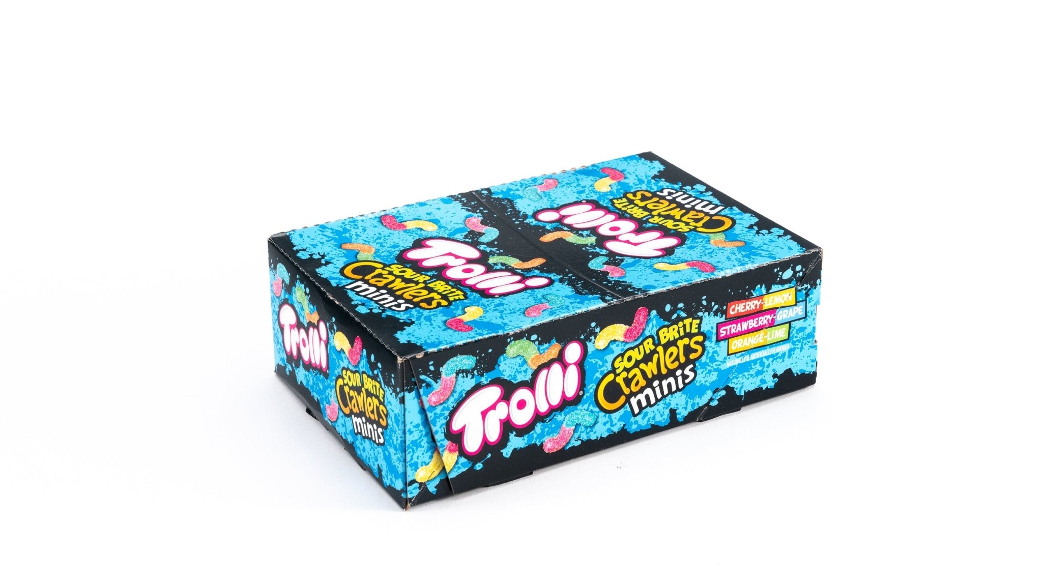 Trolli Sour Brite Crawlers Minis Assorted Bulk Box (2 oz, 18 ct ...