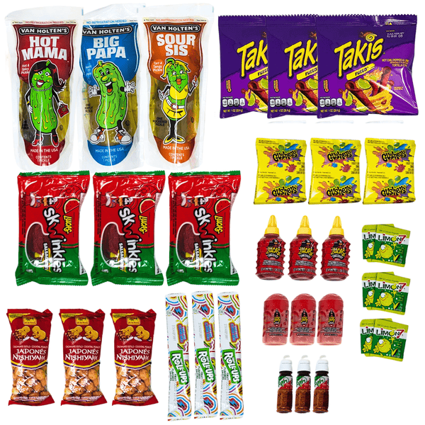 Ultimate Crazy Pickle Kit - DIY Chamoy Pickle Kit Variety with Mexican ...