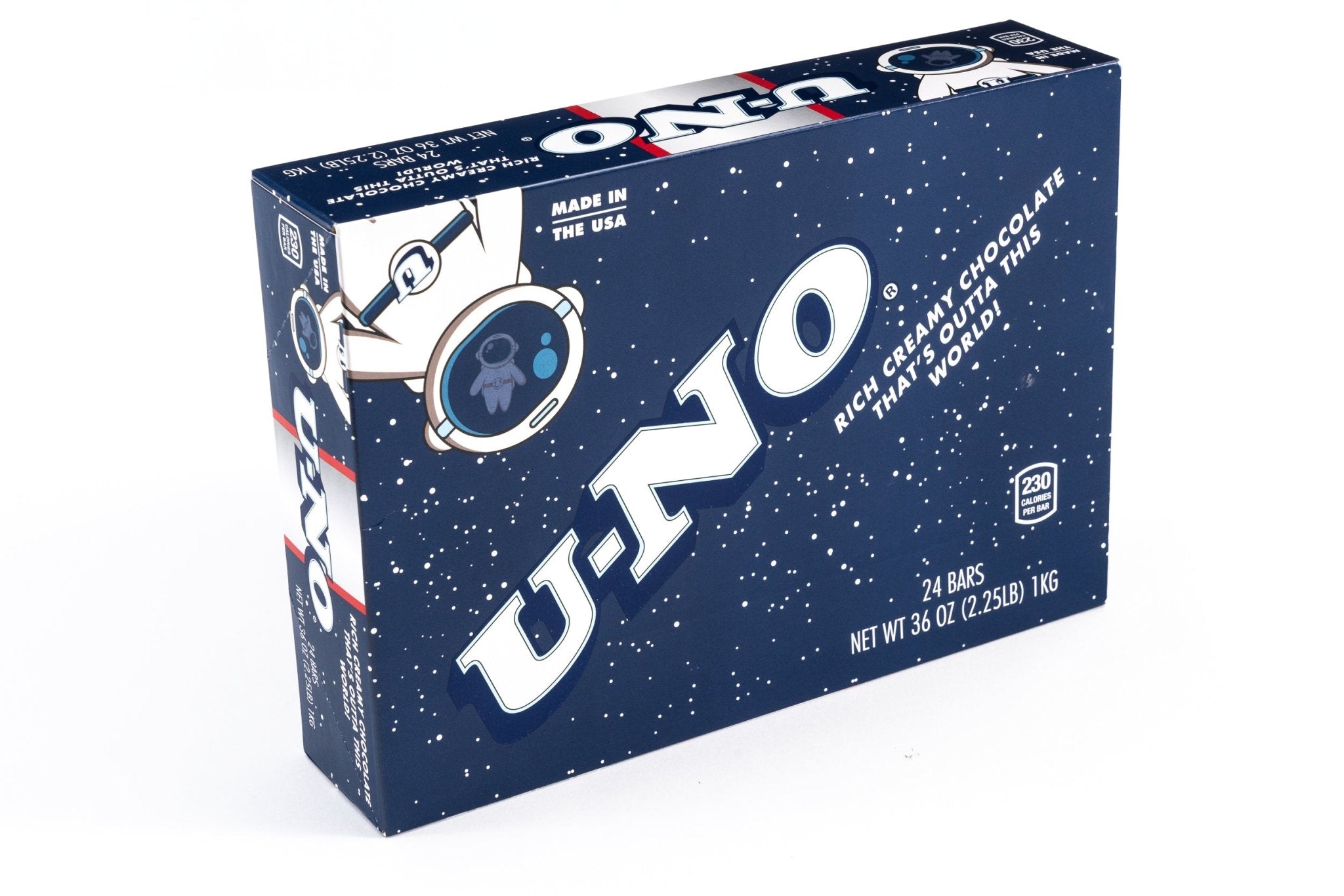 Annabelle's Uno Creamy Chocolate Bars Bulk Box (1.5 oz, 24 ct ...