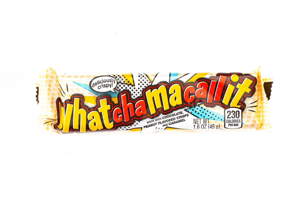 Whatchamacallit Chocolate Peanut Crispy Candy Bulk Box (1.6 oz, 36 ct ...