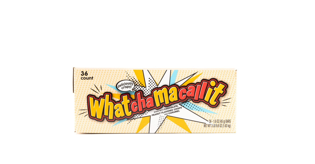 Whatchamacallit Chocolate Peanut Crispy Candy Bulk Box (1.6 oz, 36 ct ...