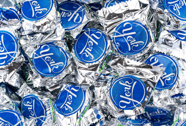 York Dark Chocolate Peppermint Patties Candy Bulk Box (0.48 oz, 175 ct ...